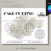 Modern Luxe Cake Cutting Card Template Elevate Your Baking Business ...