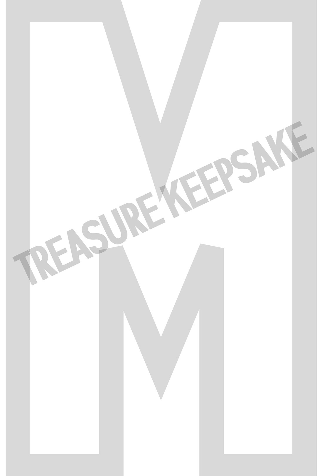 3ft | Letter M | Digital Download Template | PDF Files | Instant ...