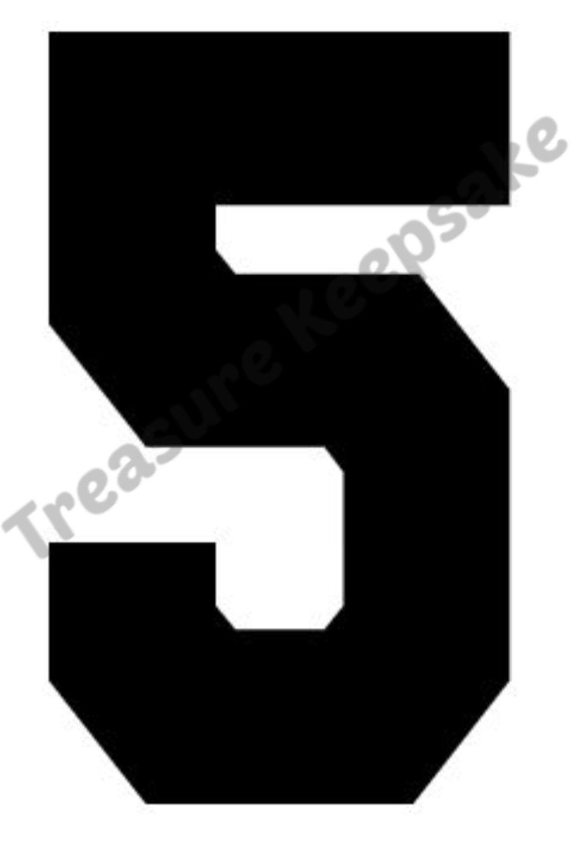5ft-number-5-digital-download-template-pdf-files-instant-download