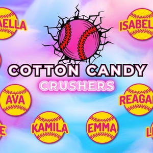 Softball Team Banner | T-ball Team Banner | Little League Team Banner ...