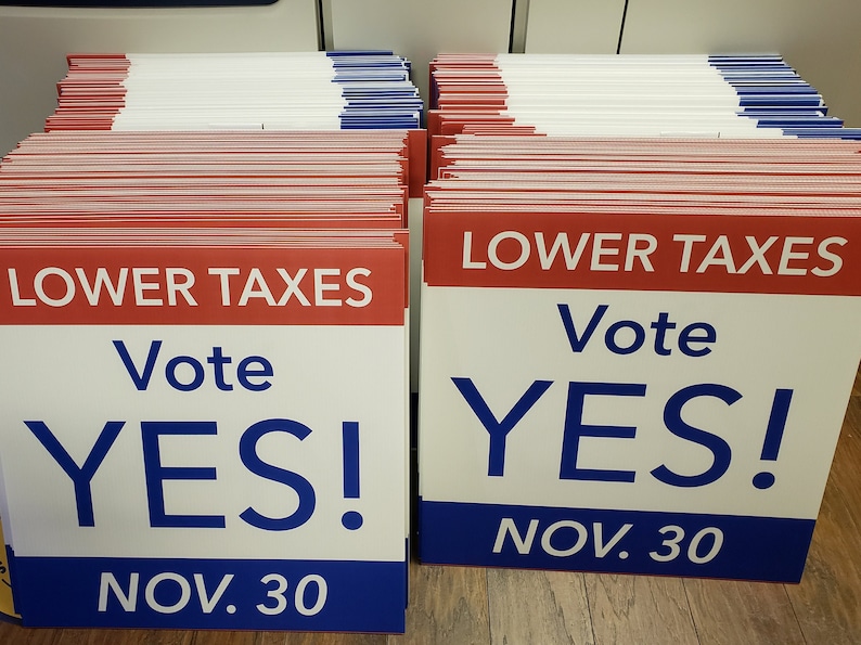 Custom Political Sign, Election Signs, Personalized Yard Sign, 24" X 18 ...