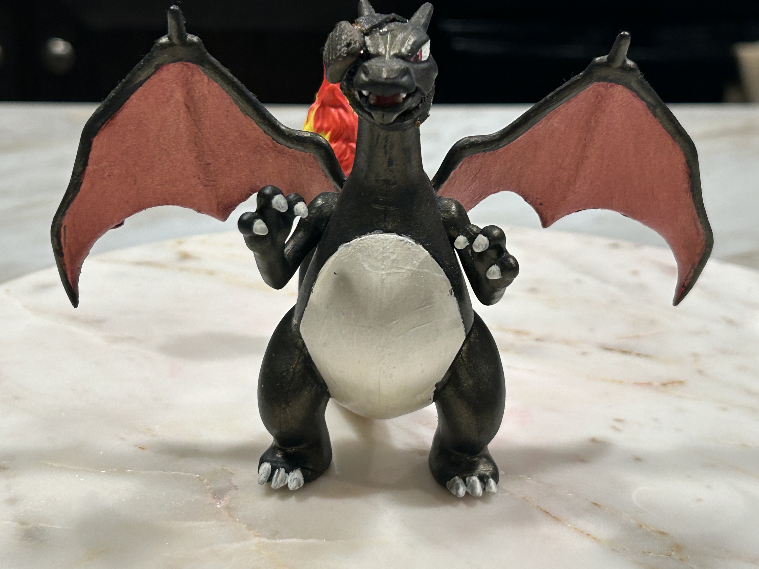 Shiny Charizard Pokémon Figure - Etsy