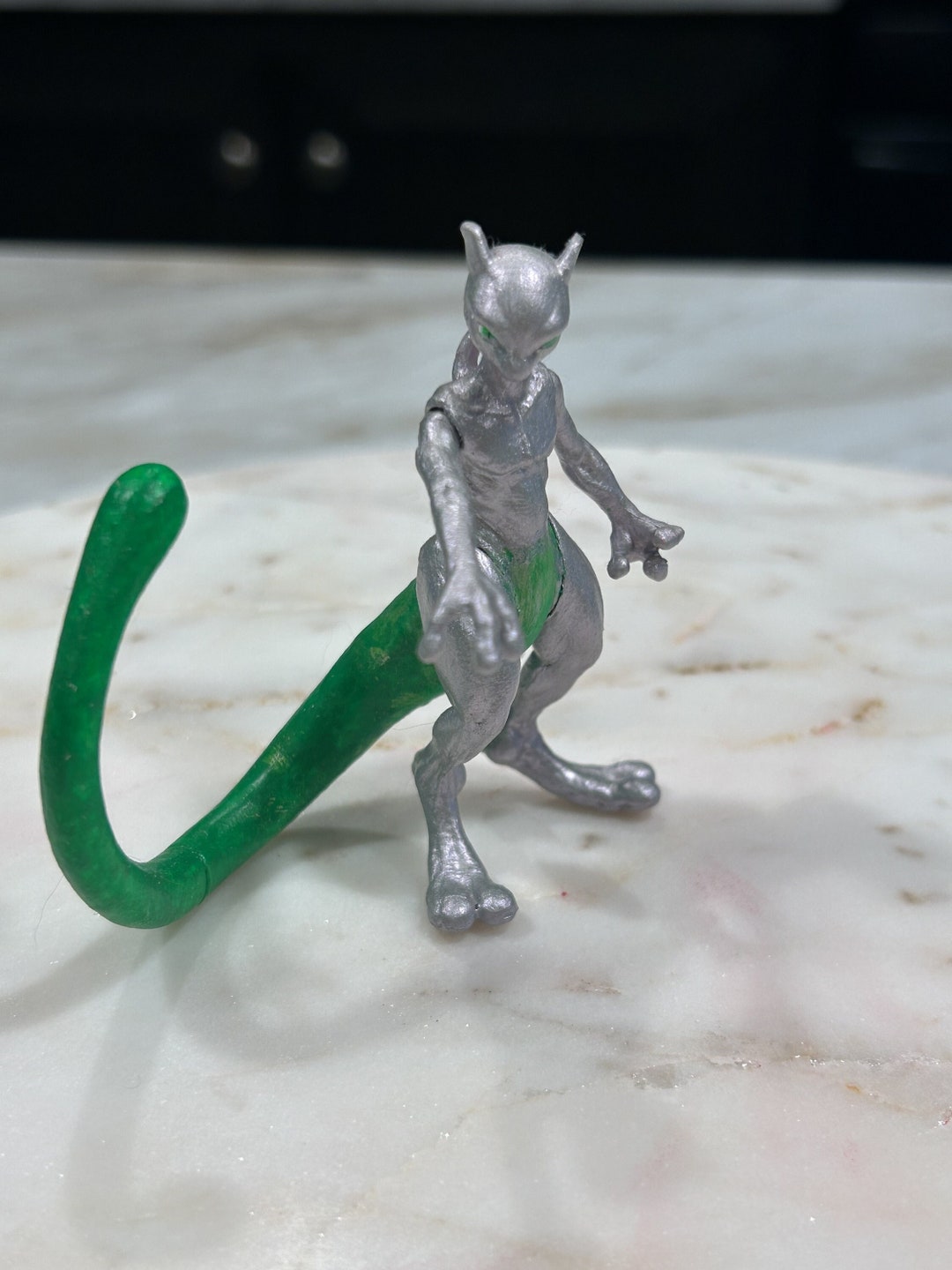 Shiny Mewtwo Detective Pikachu Pokémon Figure (handpainted Figure) - Etsy