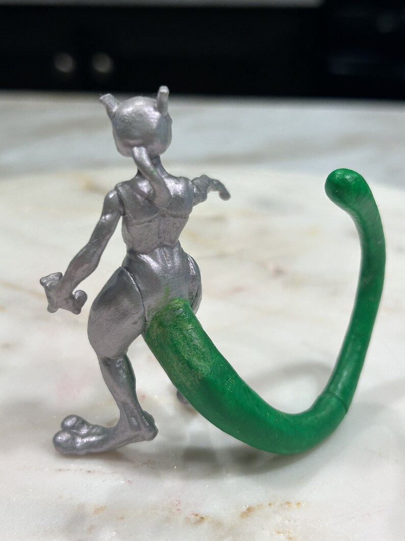 Shiny Mewtwo Detective Pikachu Pokémon Figure (handpainted Figure) - Etsy