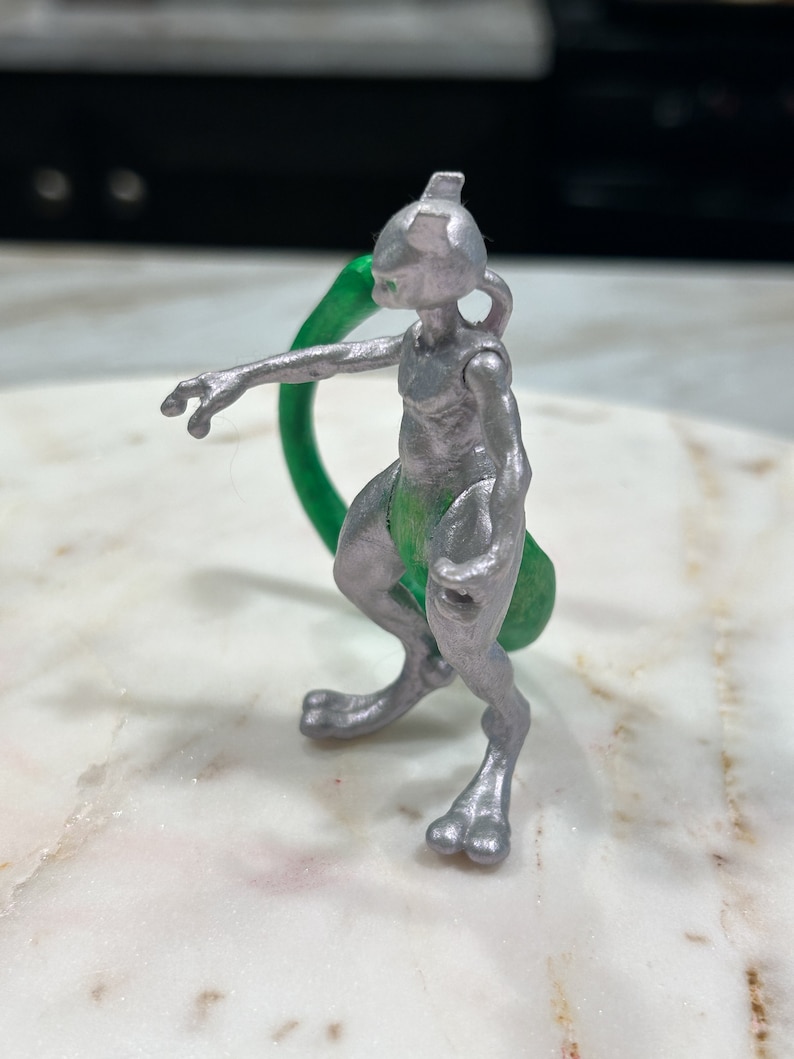 Shiny Mewtwo Detective Pikachu Pokémon Figure (handpainted Figure) - Etsy