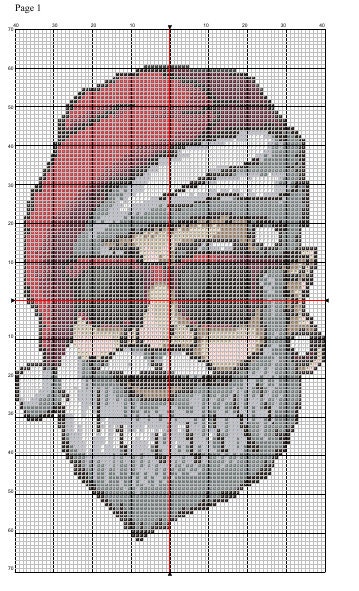 Santa Claus Christmas Cross Stitch Pattern PDF - Etsy