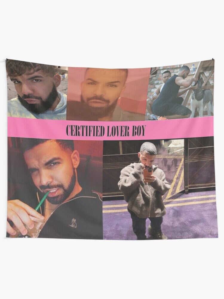 BBL DRAKE Tapestry, Drake Tapestry, Certified Lover Boy Tapestry, Drake ...