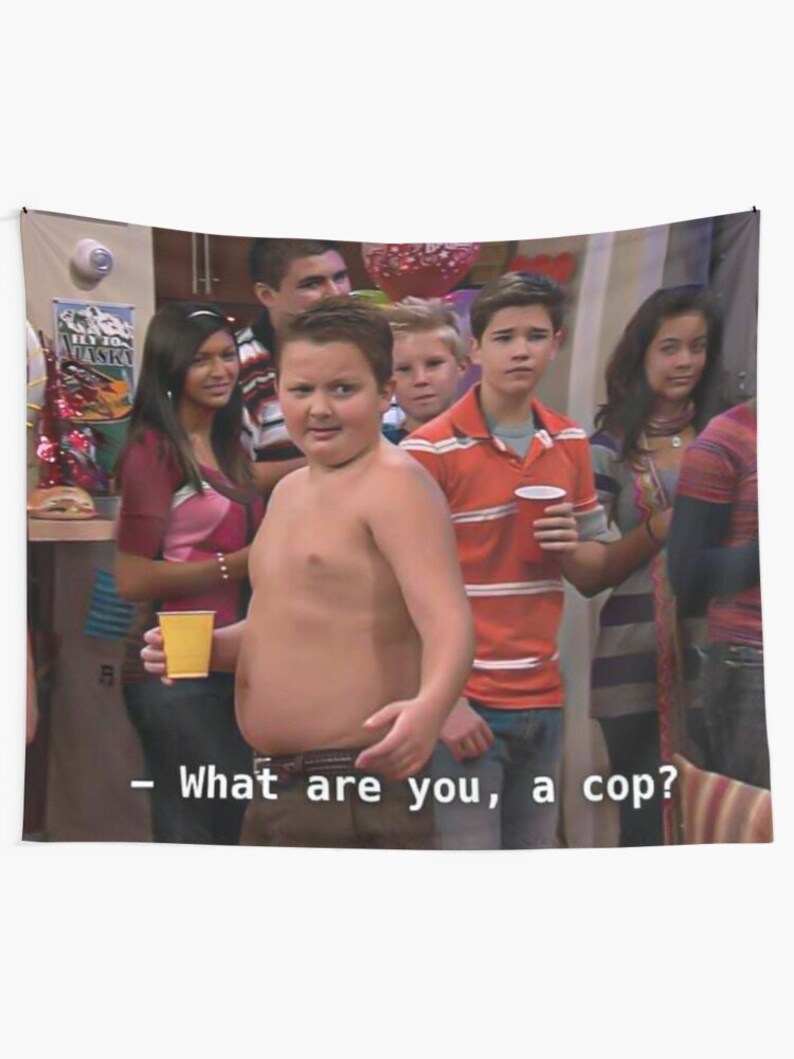 What Are You a Cop Tapestry, Gibby Tapestry, Gibby Tapestries, Gibby ...