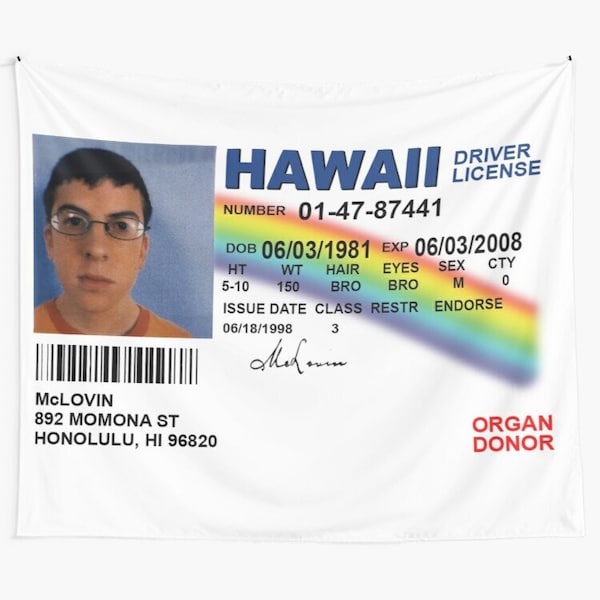 Mclovin Id - Etsy