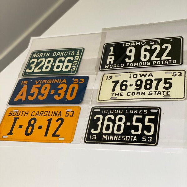 Mini License Plate - Etsy