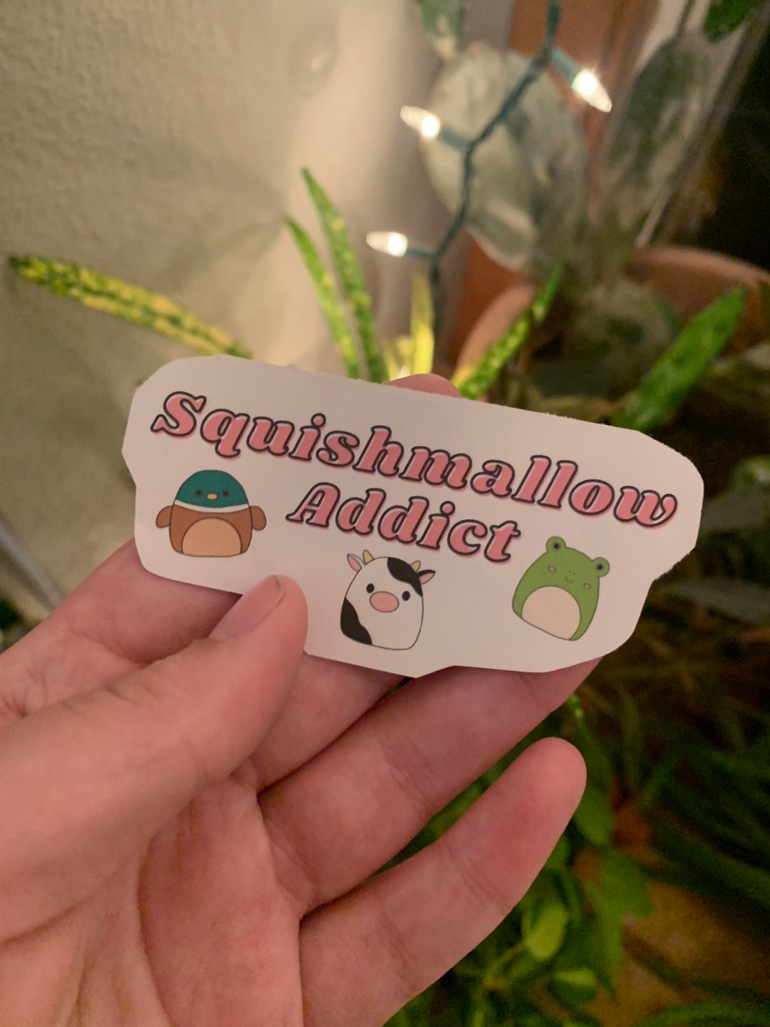Squishmallow Sticker! Paper Sticker or Vinyl// Kawaii// Squishmallow ...