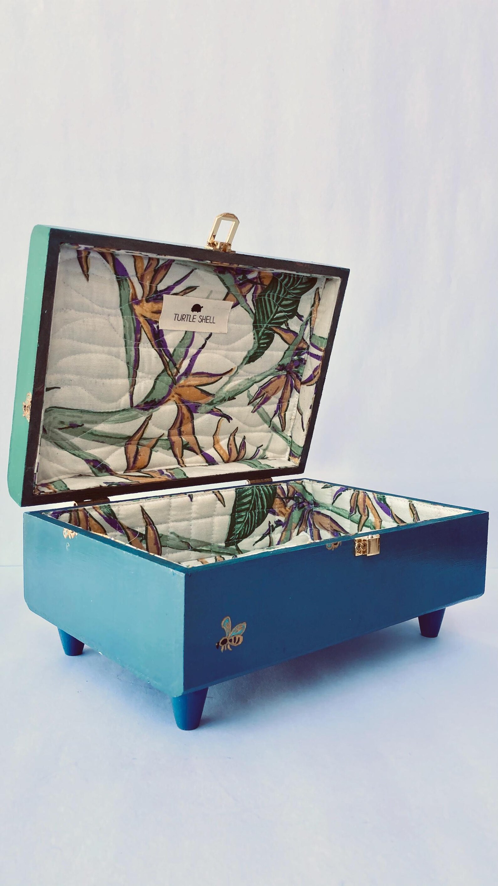 Honey Bee Design Wooden Jewelry Box ,wooden Jewelry Box With Storage ...