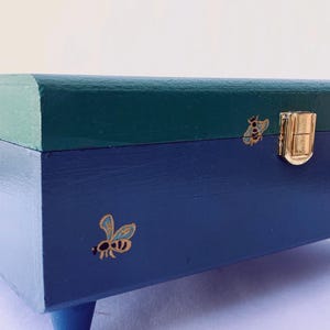 Honey Bee Design Wooden Jewelry Box ,wooden Jewelry Box With Storage ...