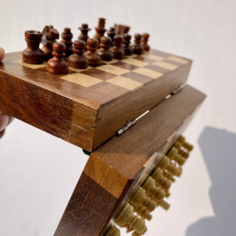 Wood Chess Set - Etsy