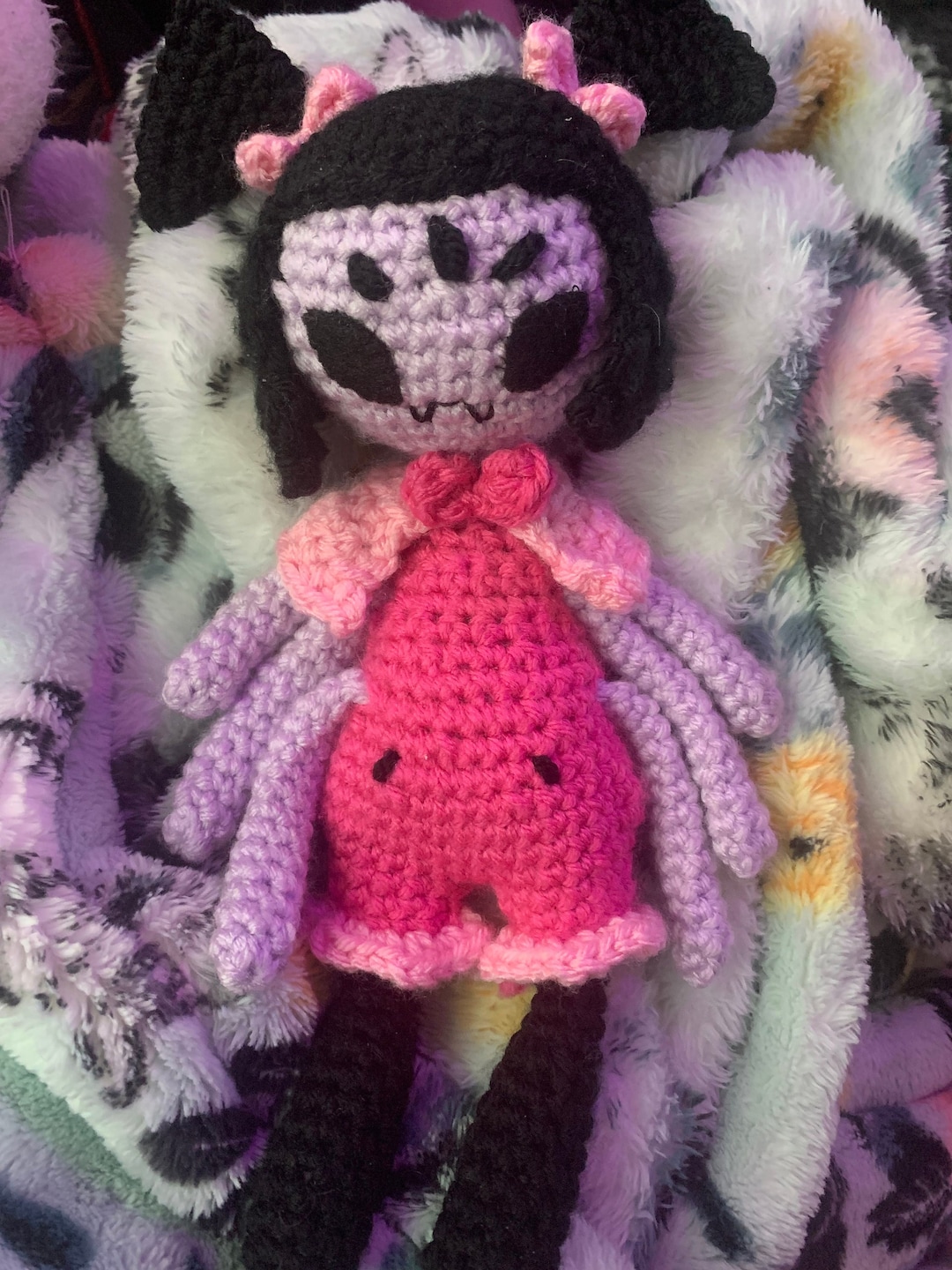 Muffet Undertale Amigurumi - Cute Video Game Doll Plush Gift Decor - Etsy