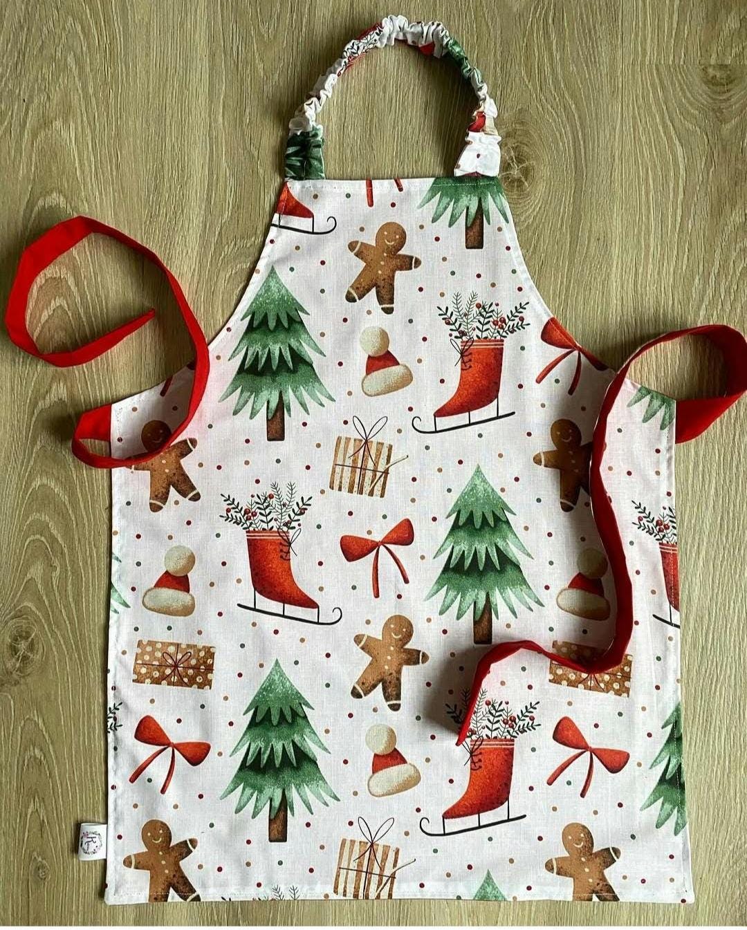 Christmas Kitchen Apron, Apron for Kids, Kitchen Tools for Kids ...