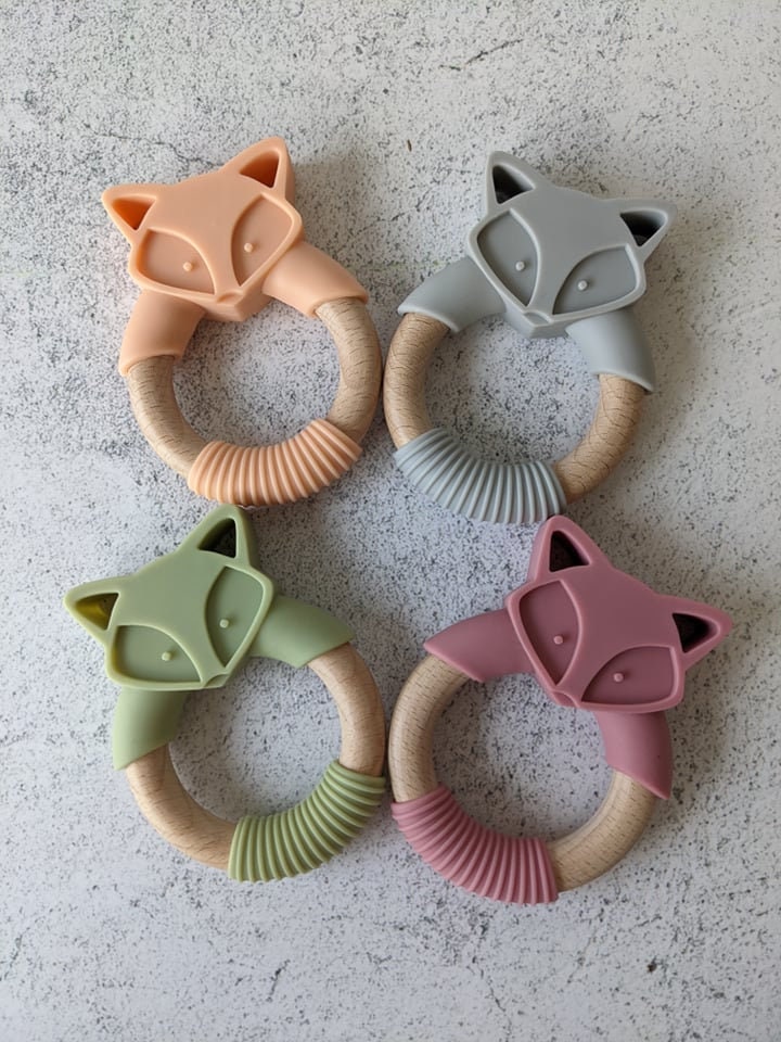 Personalized Baby Teether Engraved Teether Food Grade - Etsy