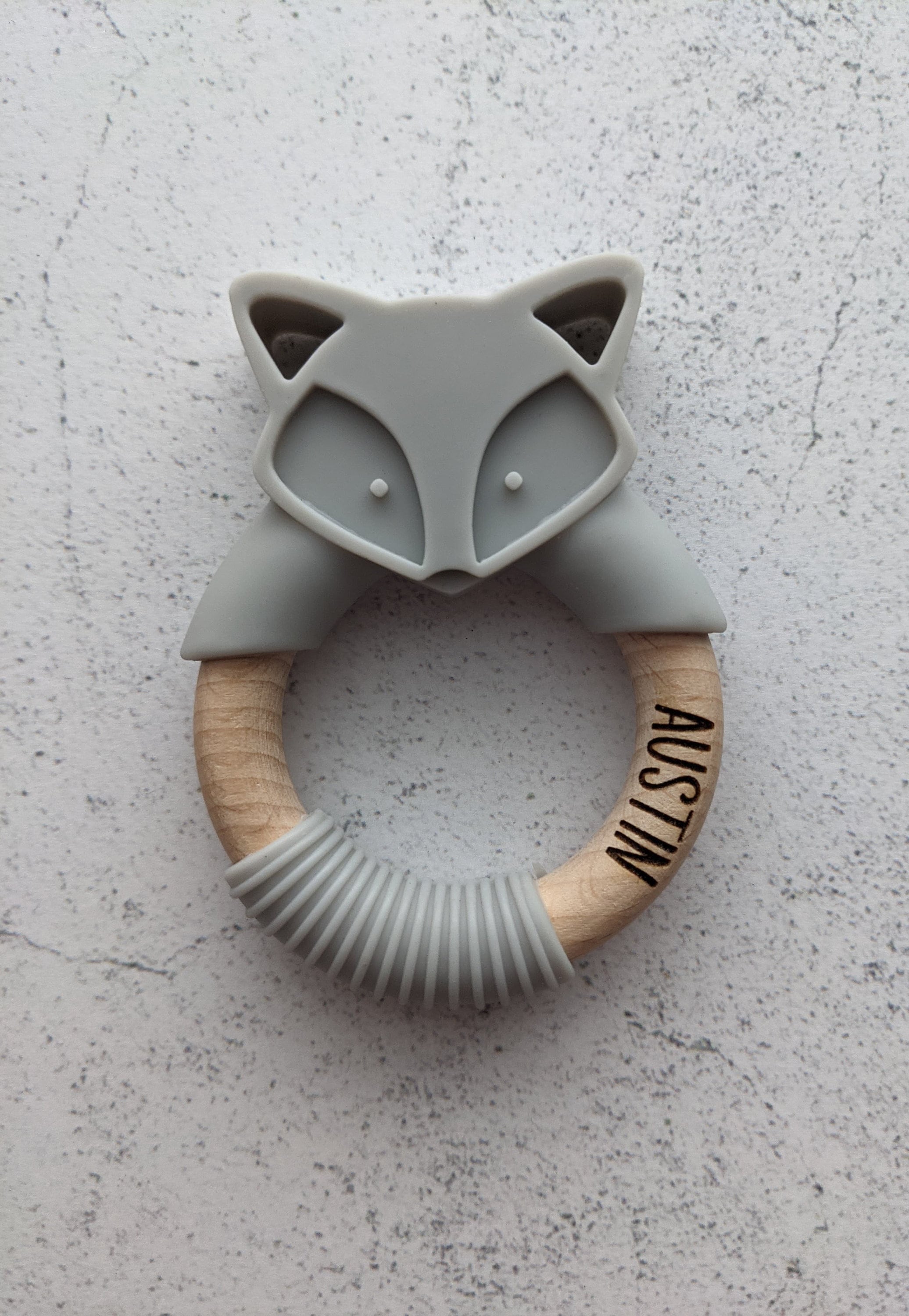 Personalized Baby Teether Engraved Teether Food Grade - Etsy