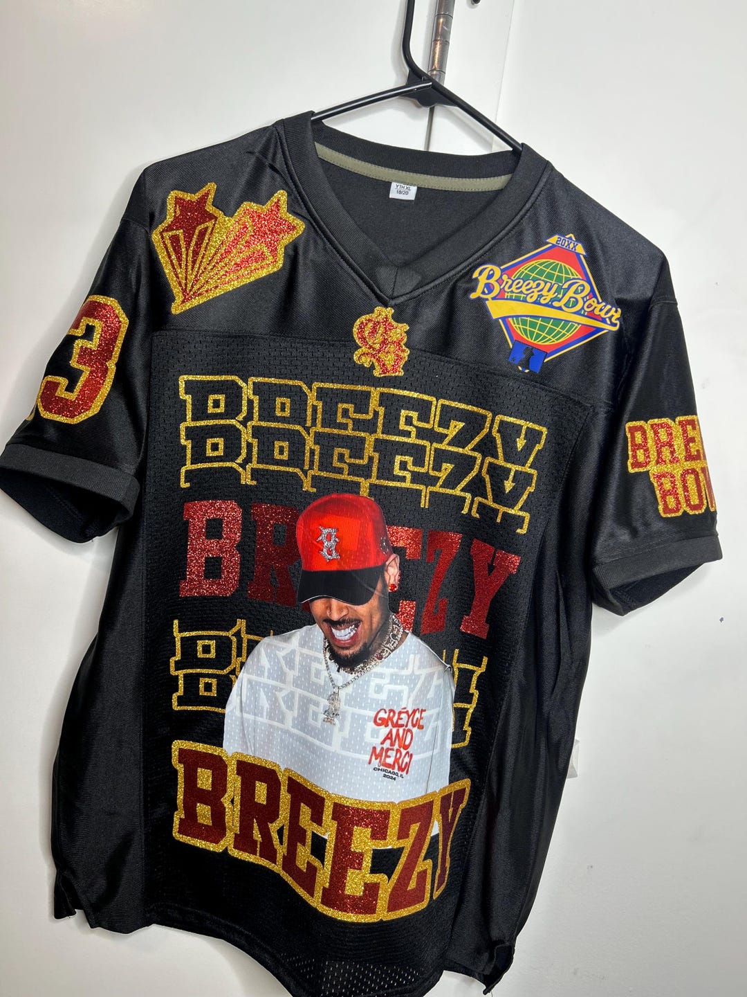 CB Custom Graphic Jersey | Mesh Streetwear, Fan Merch - Etsy