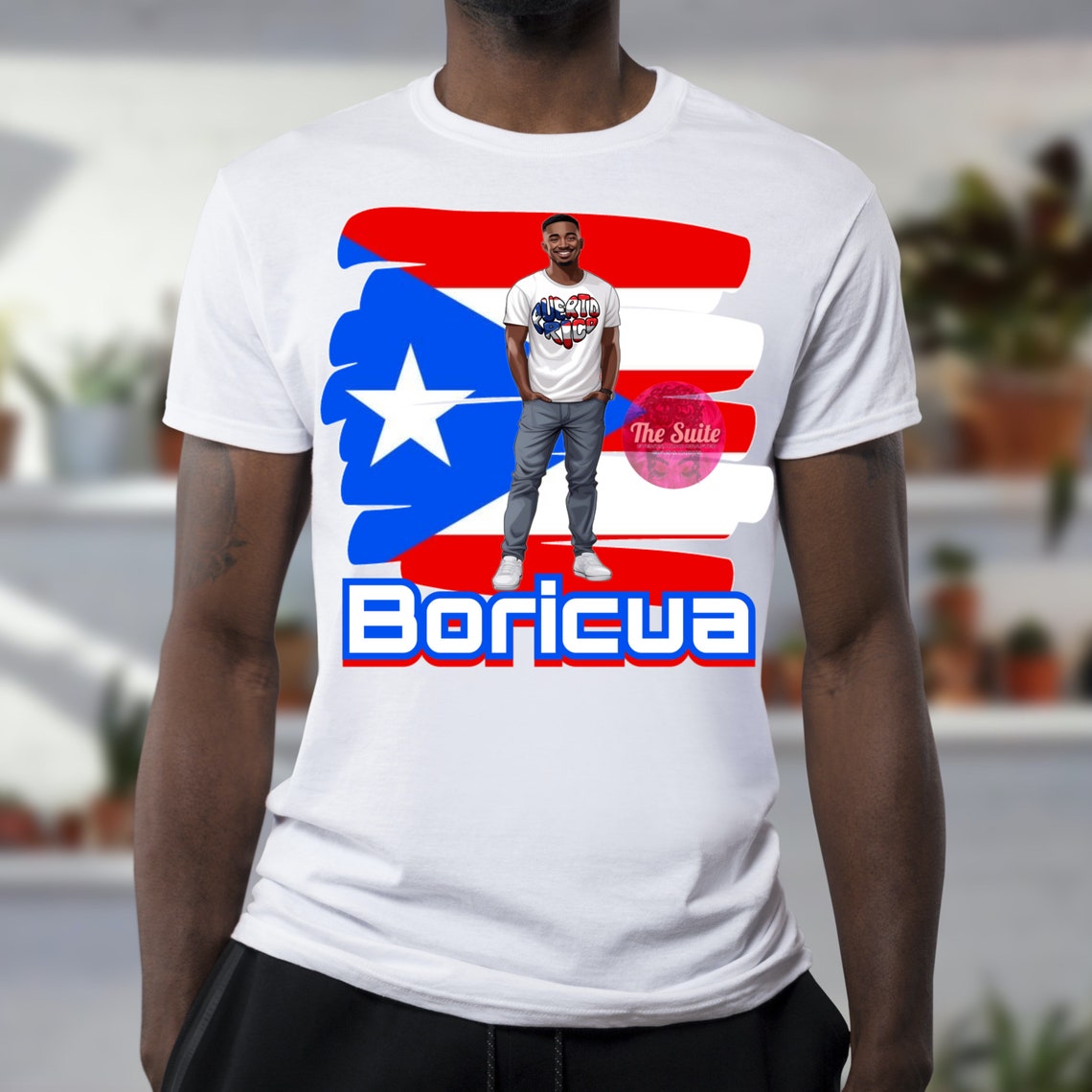 Boricua Men’s Design Png Digital Download. Puerto Rican Flag for Shirt ...