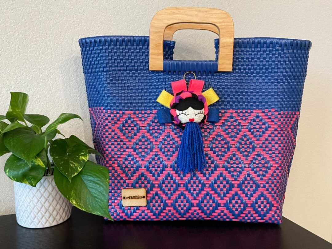 Handcrafted Handbag With Wooden Handles - Etsy
