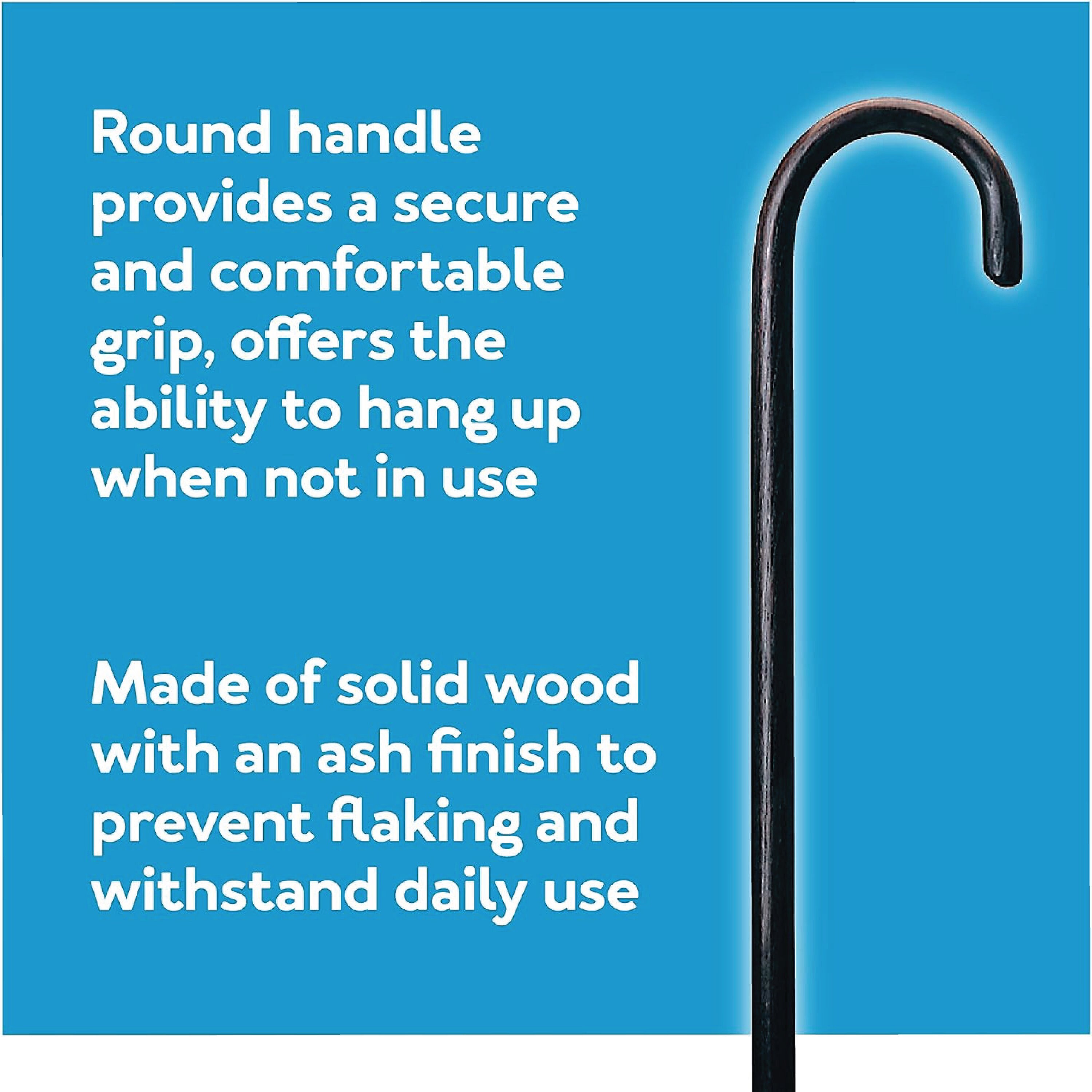 Wooden Canes for Men & Women With 250 Lb Weight Capacity 36 Long, 1 ...