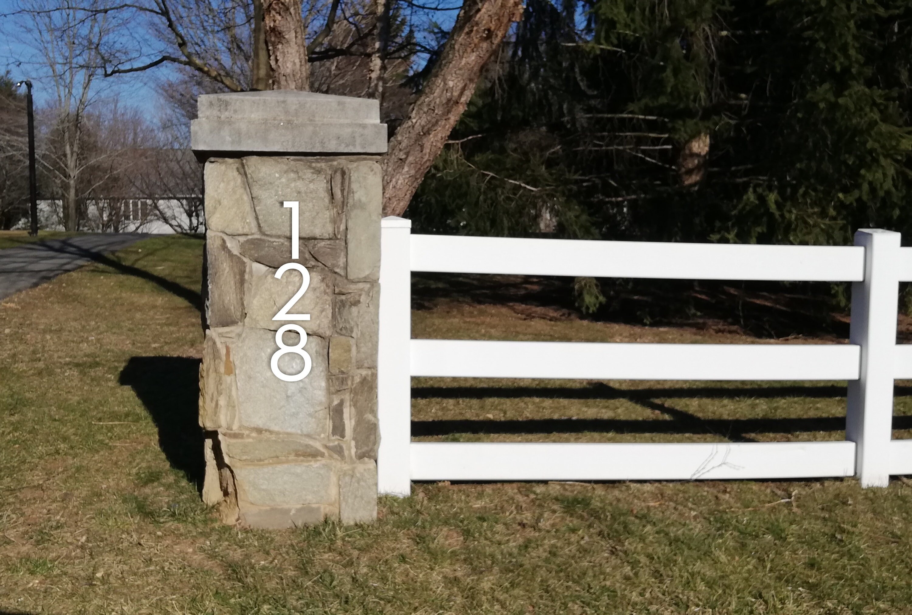 12 inch Big House Numbers Acrylic Numbers Plastic Number | Etsy