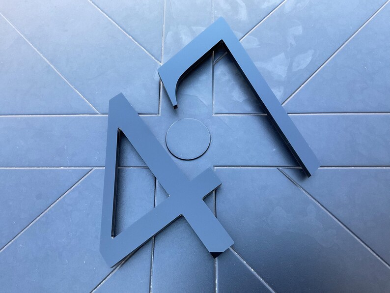 4 Inch Numbers, Mail Box Numbers, Modern House Numbers, Acrylic Numbers ...