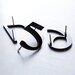 4 Inch Numbers, Mail Box Numbers, Modern House Numbers, Acrylic Numbers ...