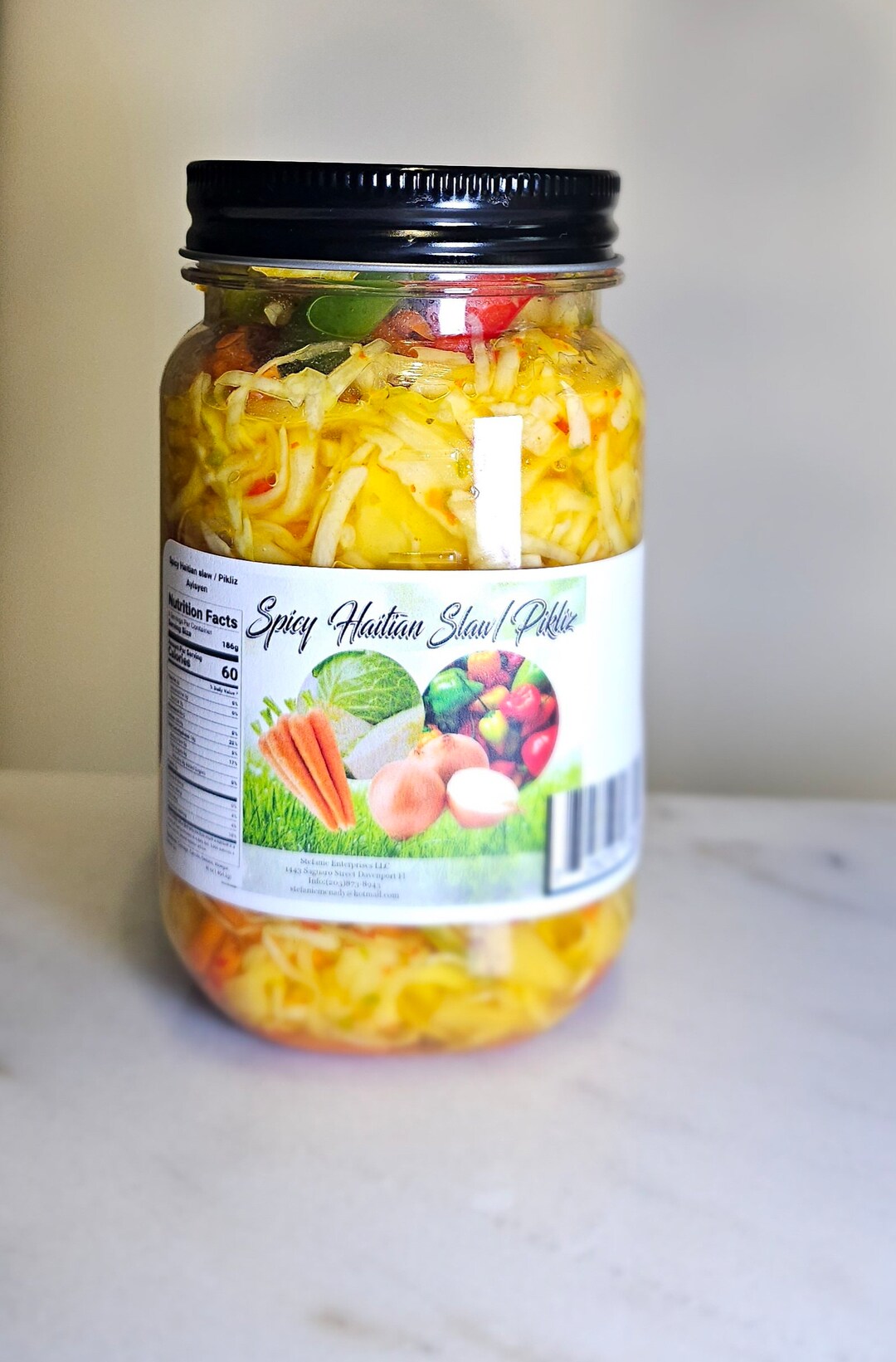 Pikliz ( Hatian Spicy Slaw) 16 Oz - Etsy