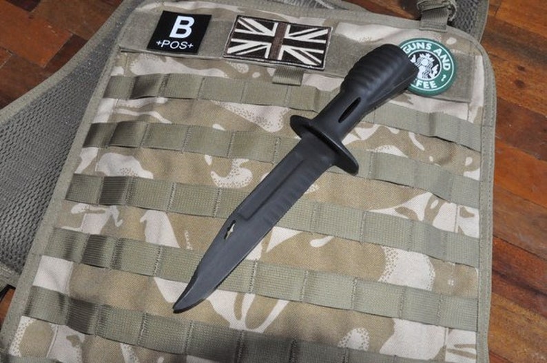 SA80 L85 rubber replica bayonet airsoft larp cosplay | Etsy