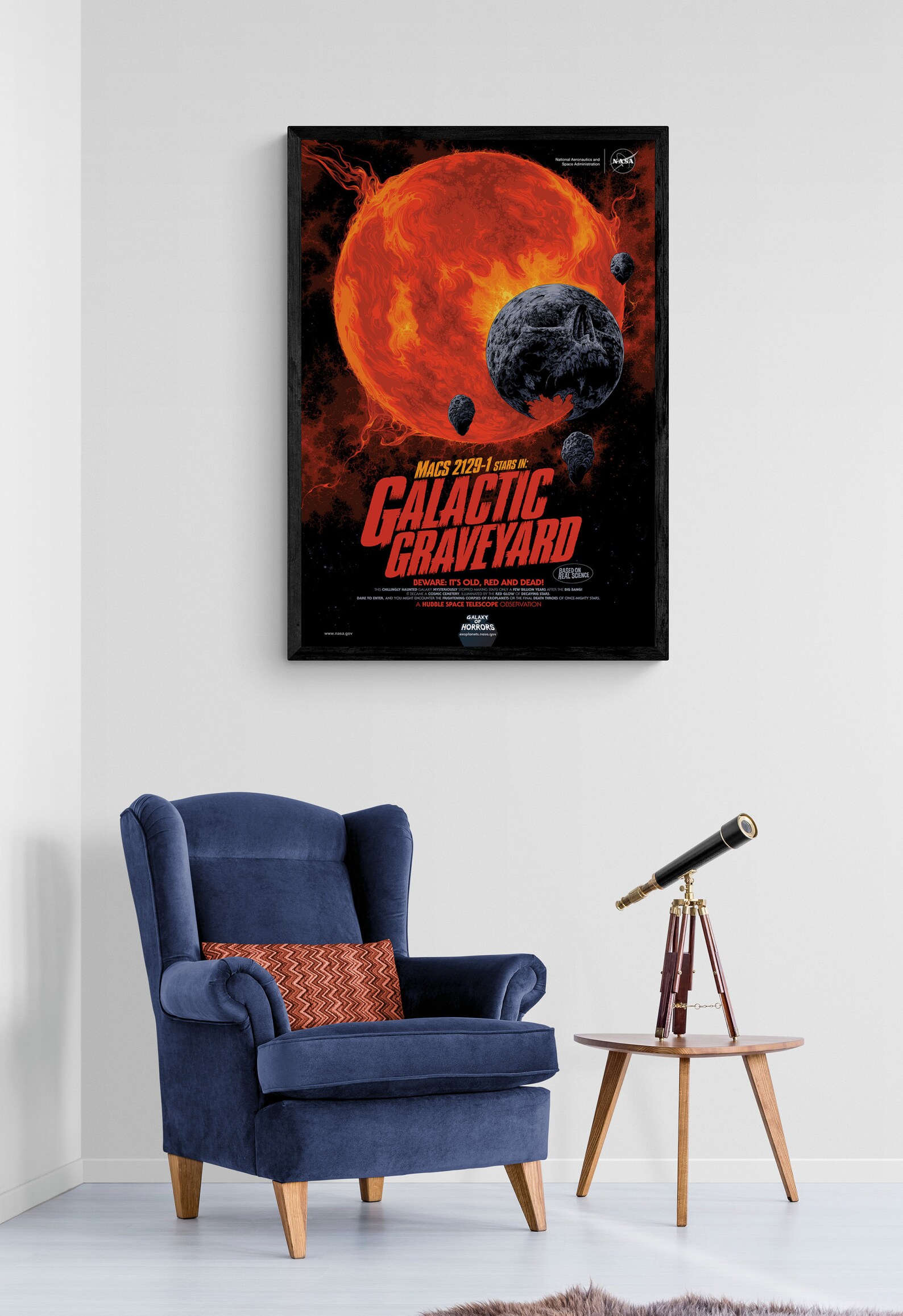 Galactic Graveyard Poster - JPL Travel Photo Poster Exoplanets Credit ...