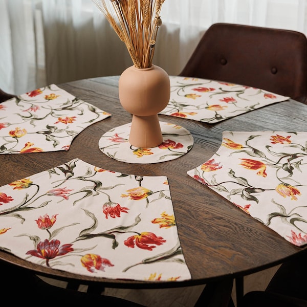 Round Table Placemat - Etsy