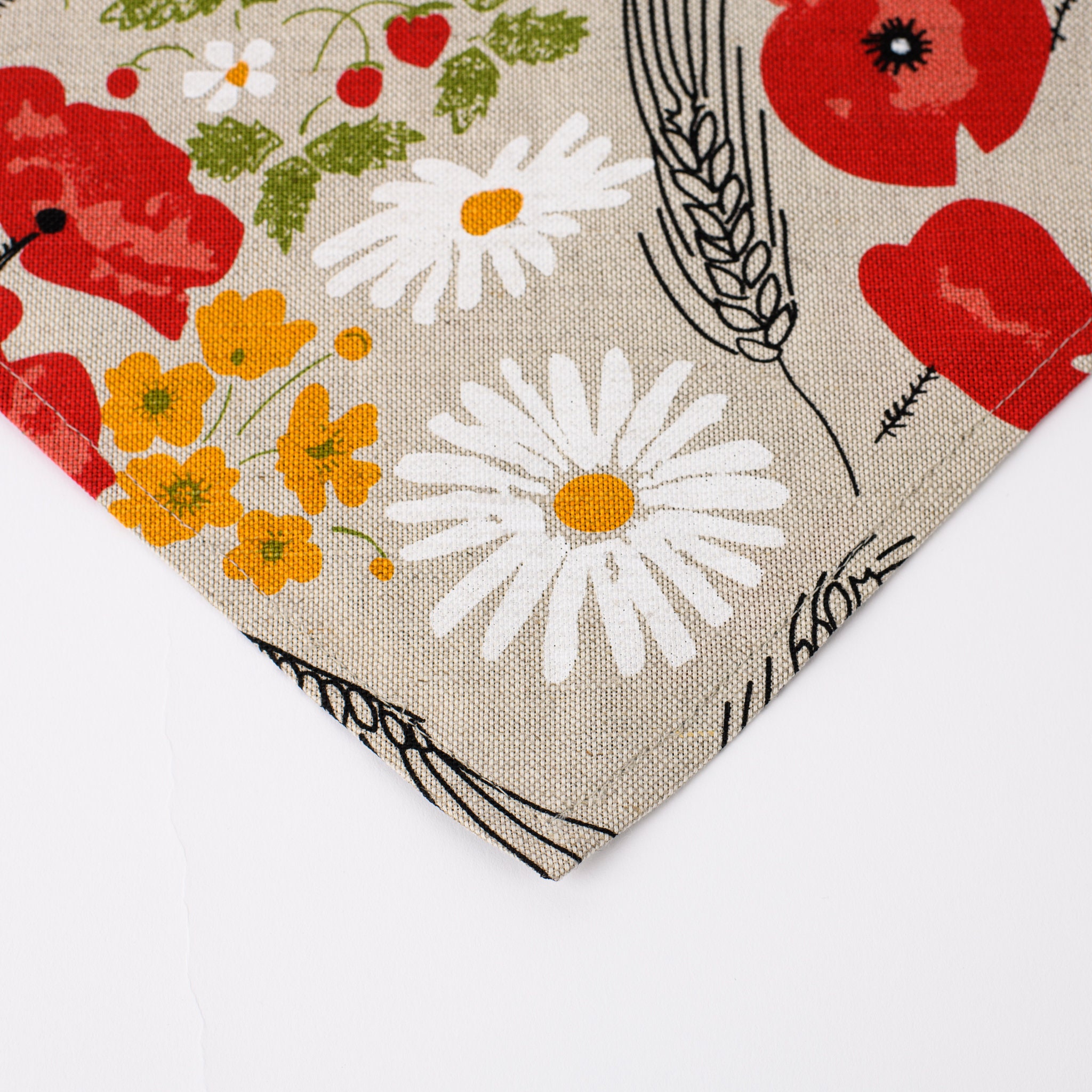 Floral table runner Table linen inspired by nature Table | Etsy