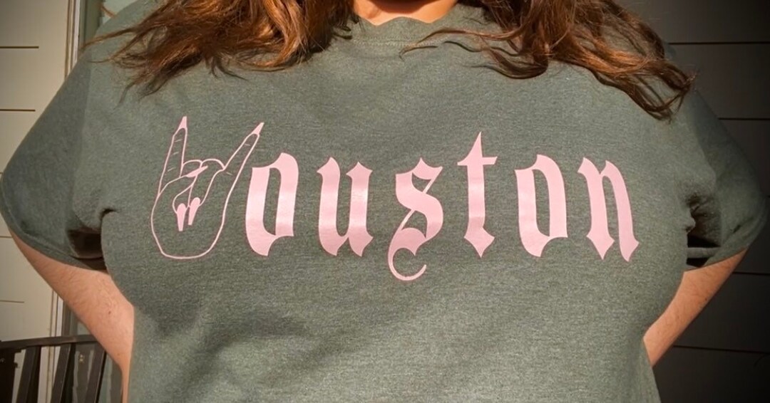 Houston Hand Htown Tee T-shirt Houston Texas Shirt, Houston Texas T ...