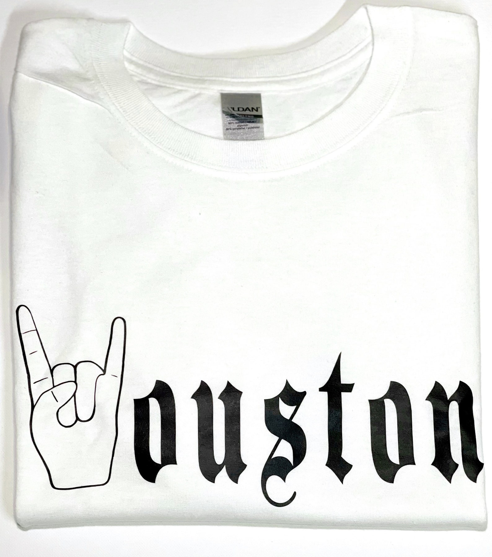 Houston Tshirt Houston Hand - Etsy