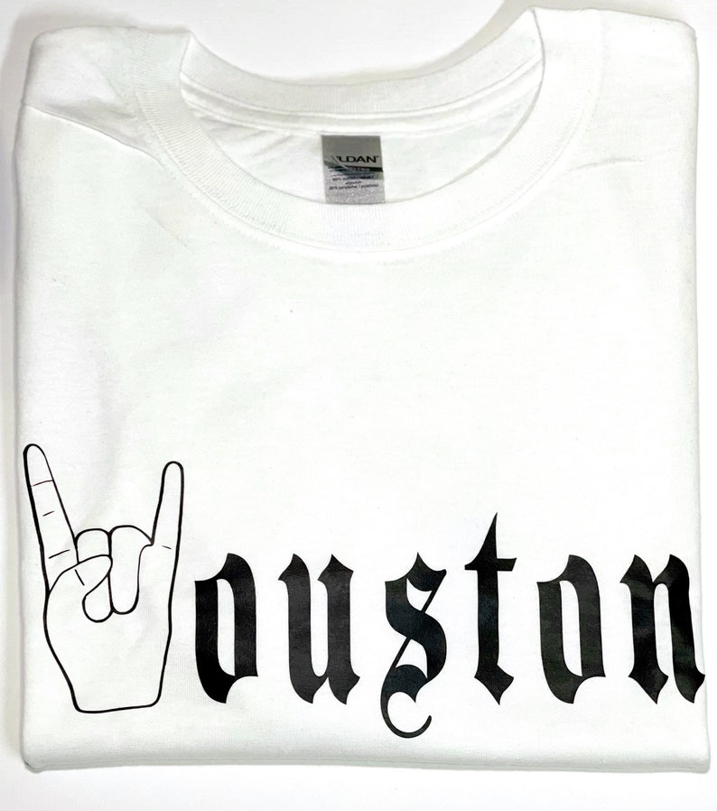 Houston Tshirt Houston Hand - Etsy