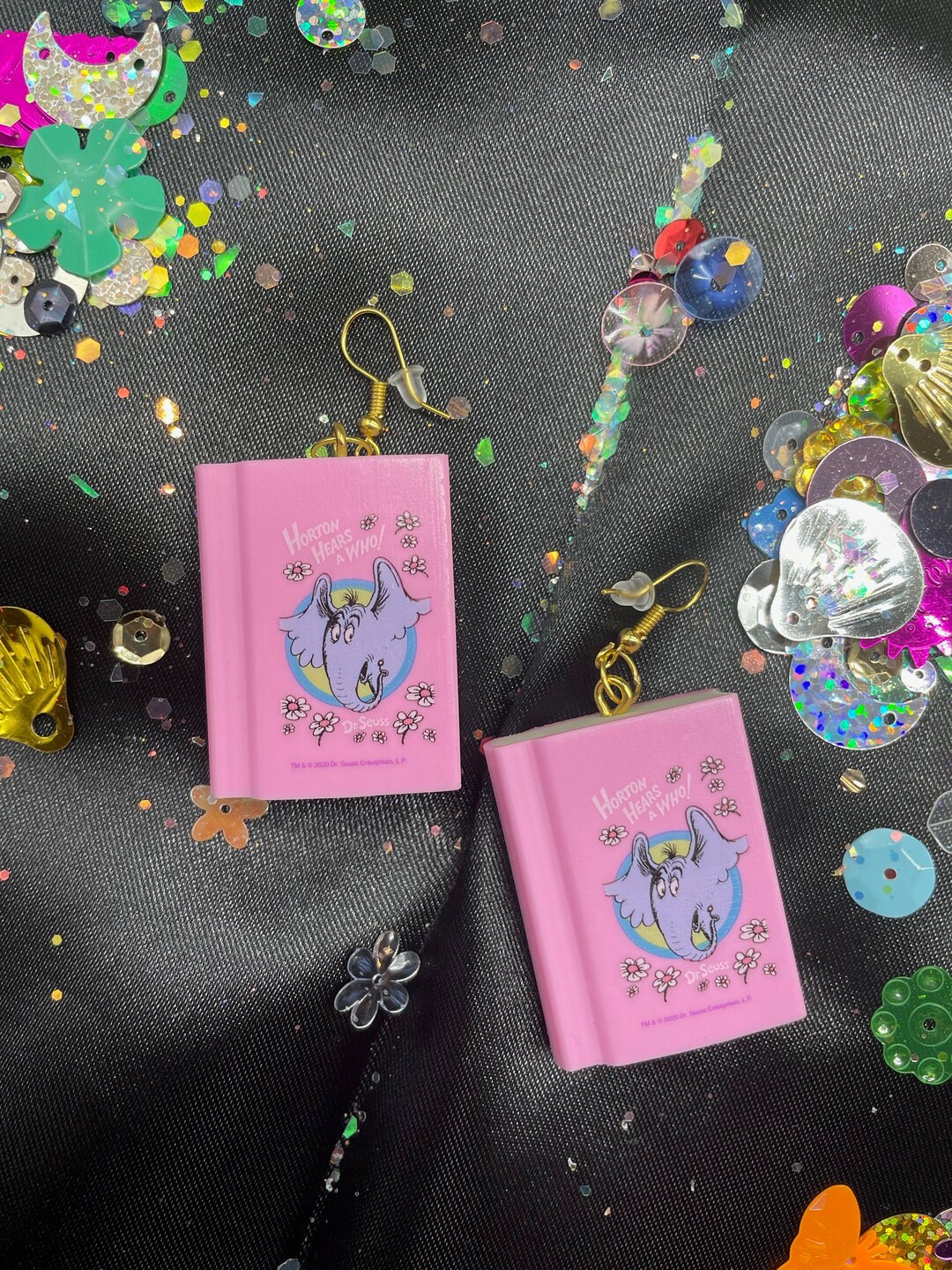 Horton Hears A Who Book Earrings Made With SOLID Erasers (these Have ...