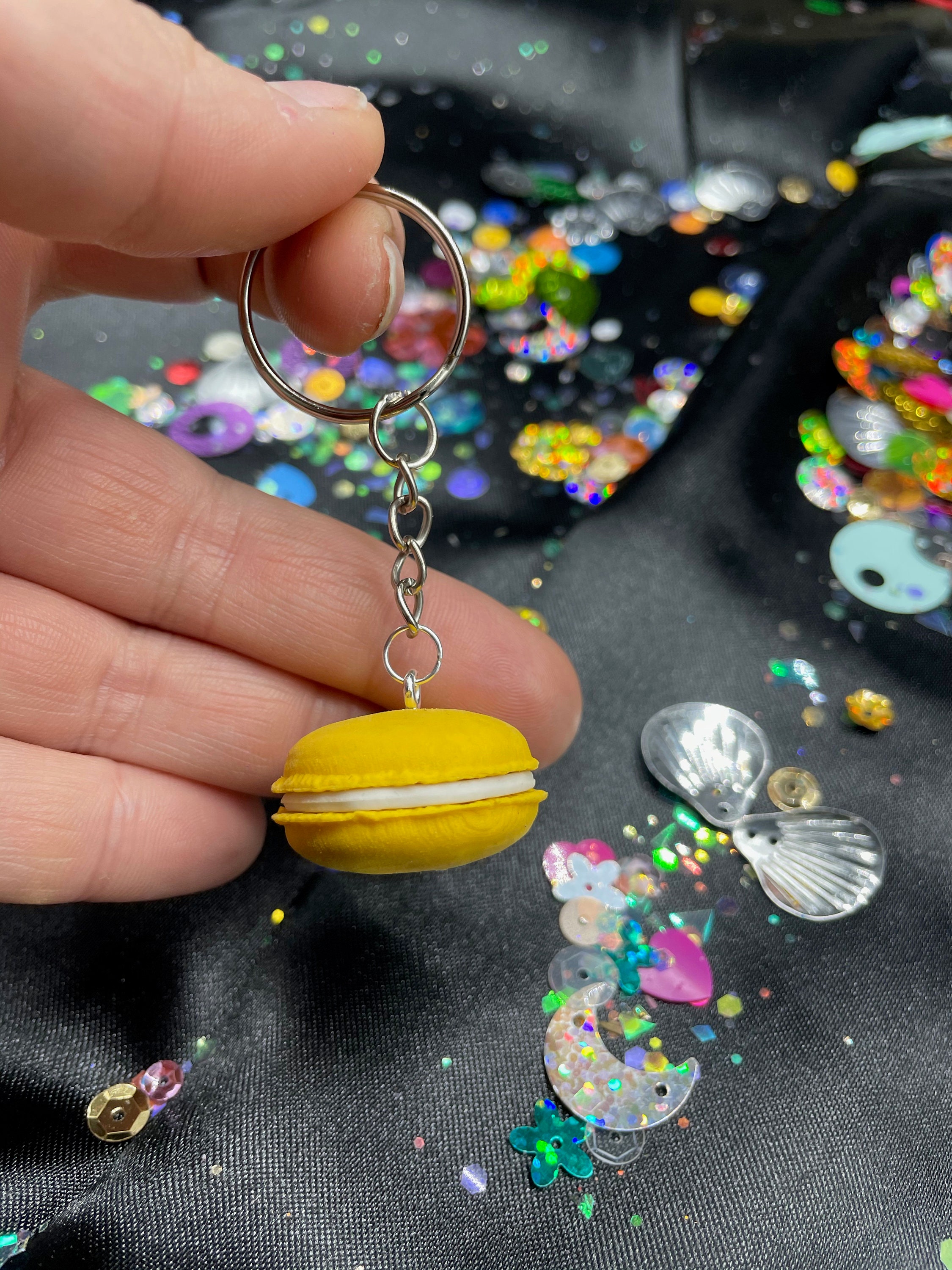 Green Yellow & Blue Macaroon SOLID Eraser Keychains - Etsy Australia