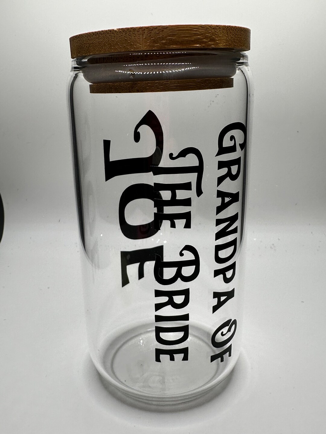 CUSTOM Grandfather of the Bride / Grandfather of the Groom Beer Can ...