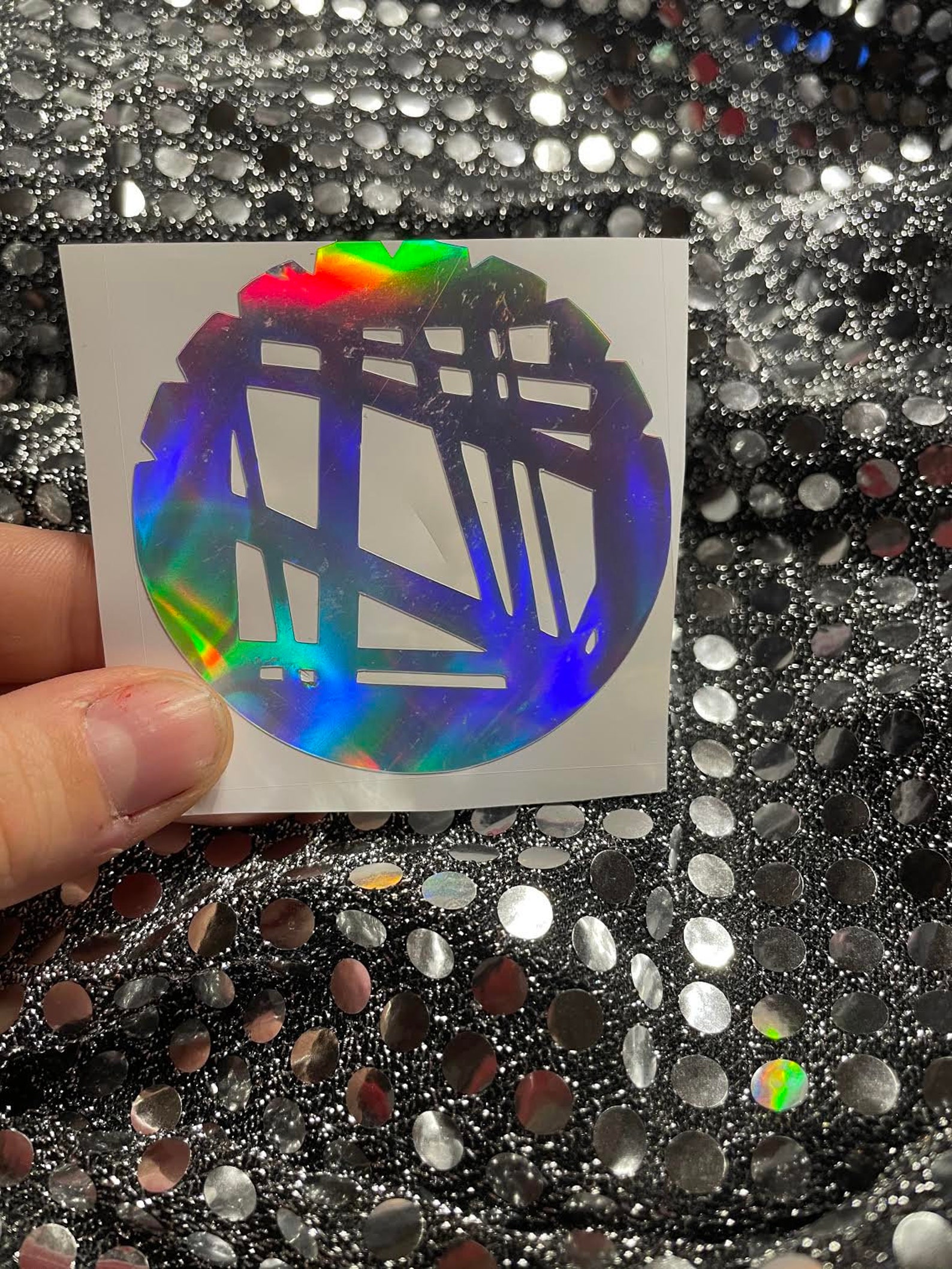 Geometric Themed Gobo Stickers - Etsy