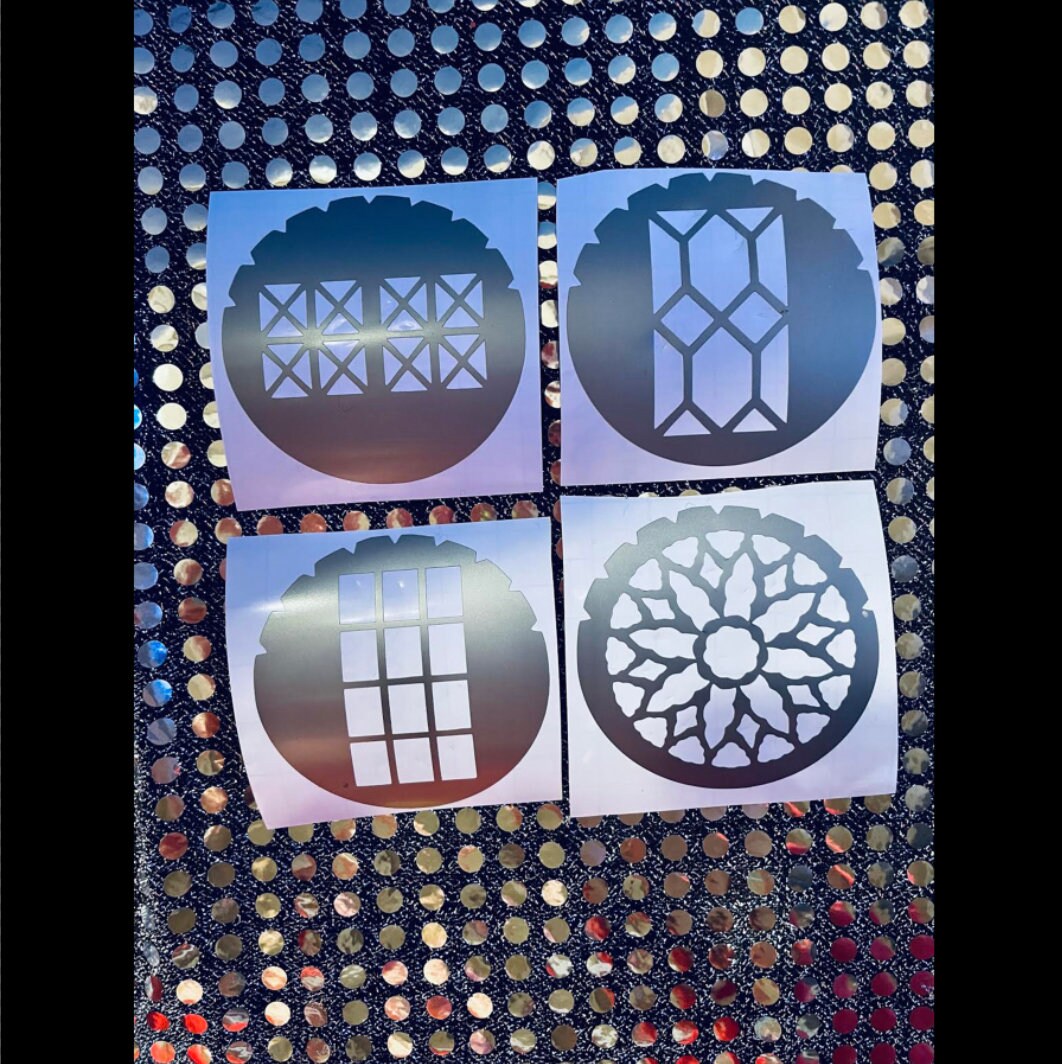 Window Themed Gobo Stickers! - Etsy