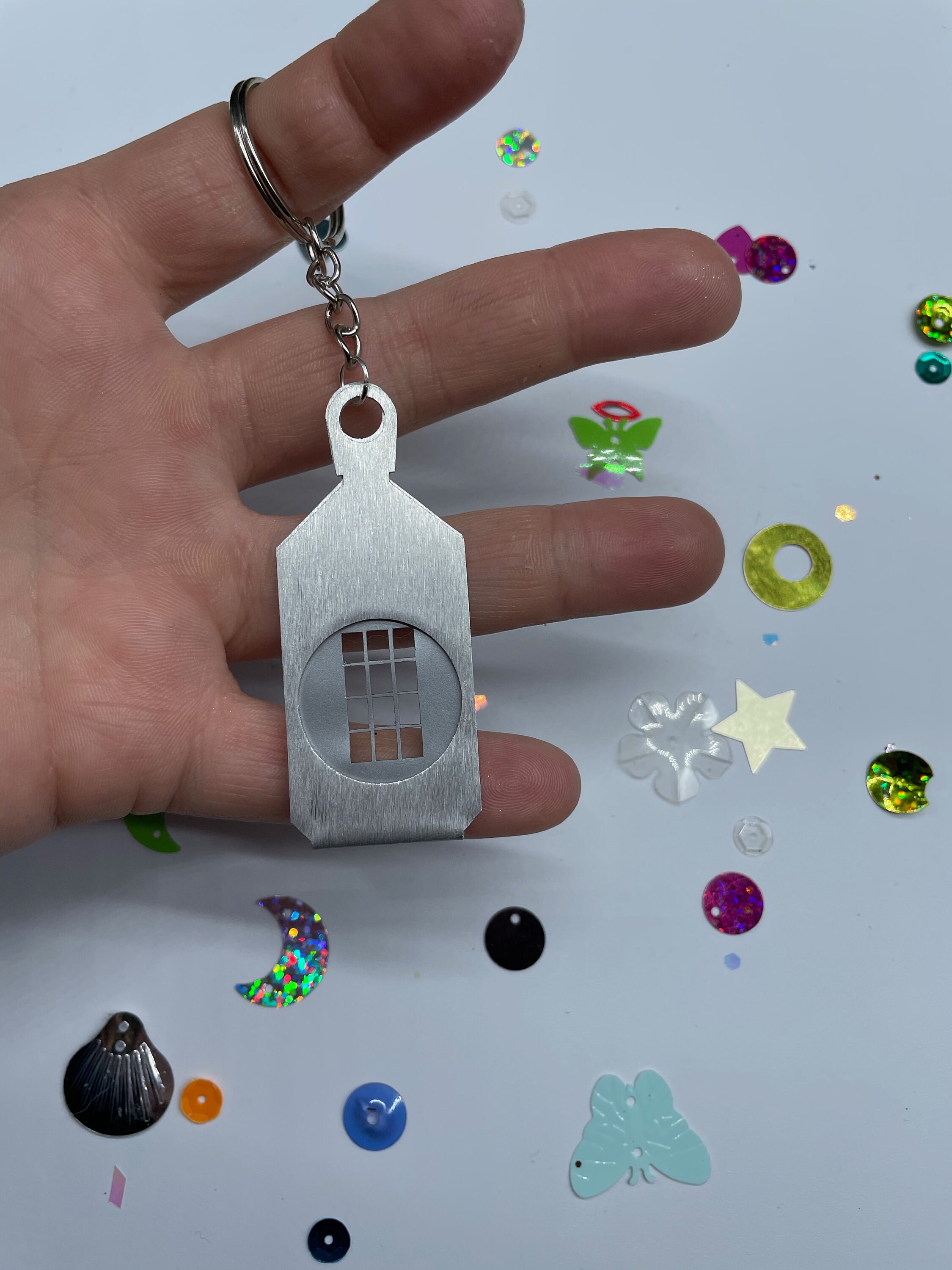 Miniature Lighting Template Holder Keychains Available in 34 | Etsy