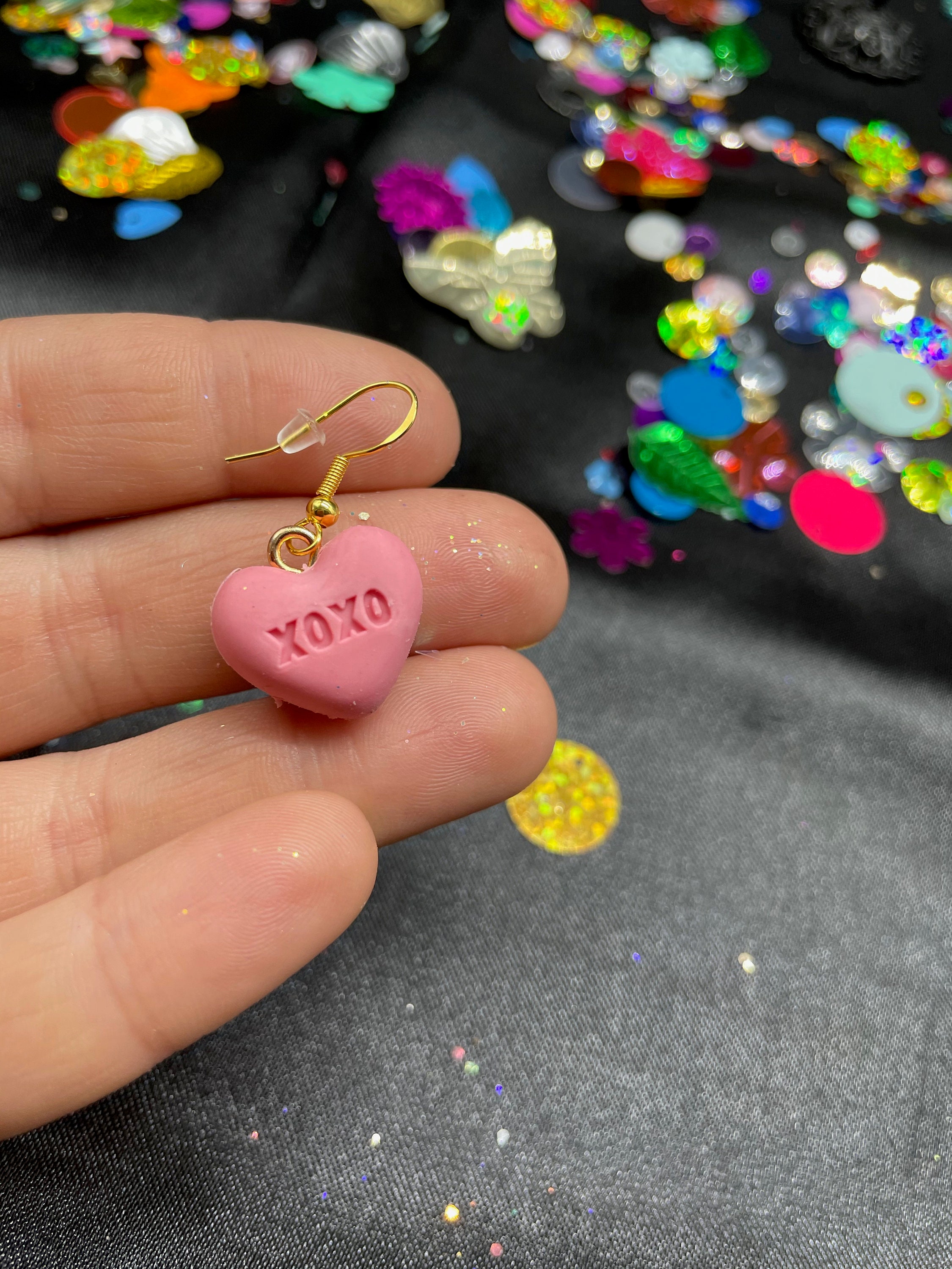 Rad Love OMG XOXO Sweetheart Earrings | Etsy