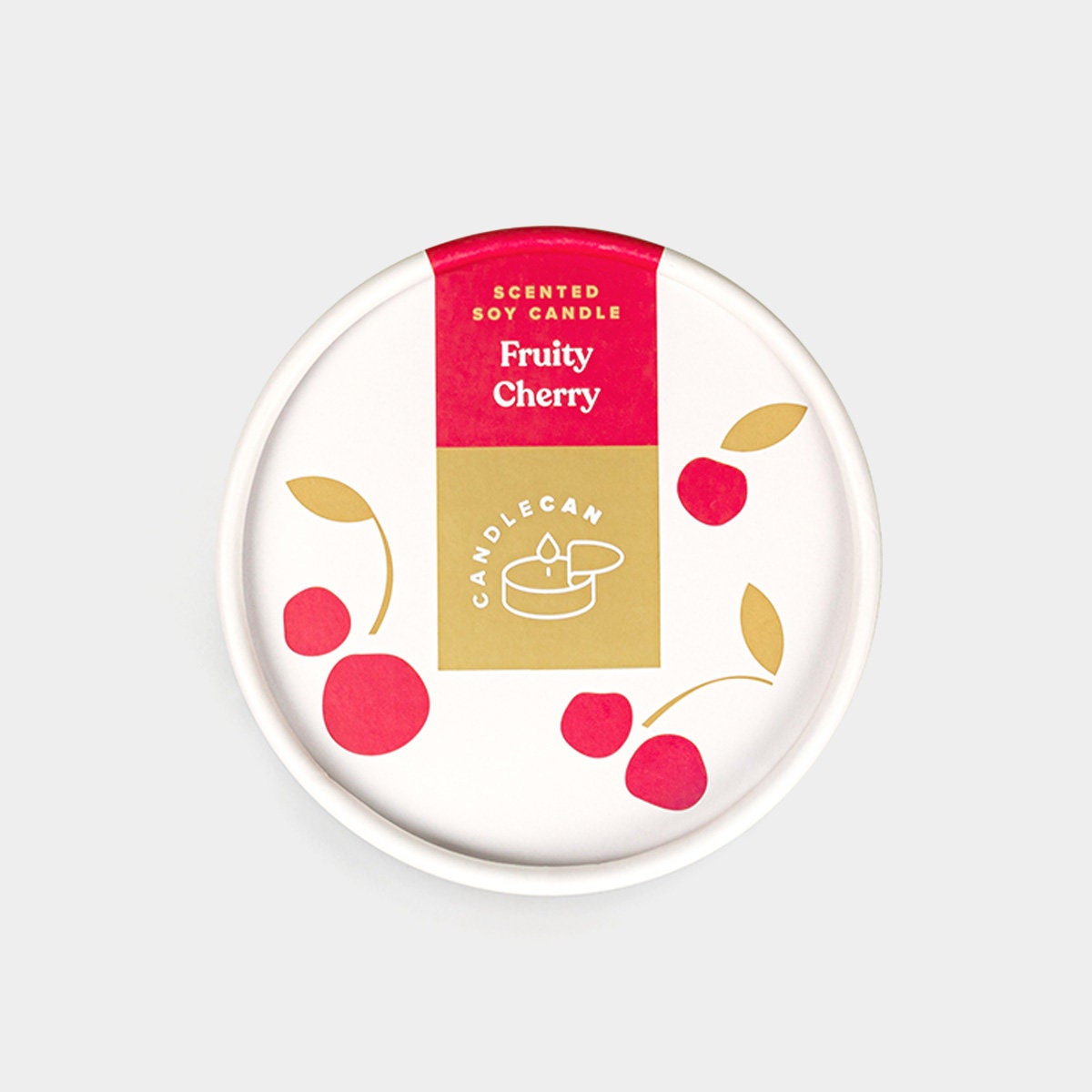 Candlecan Candles - Fruity Cherry | Scented Tin Candles | Fruity Aroma ...