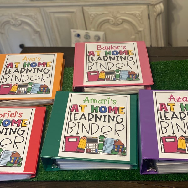 Learning Binder - Etsy