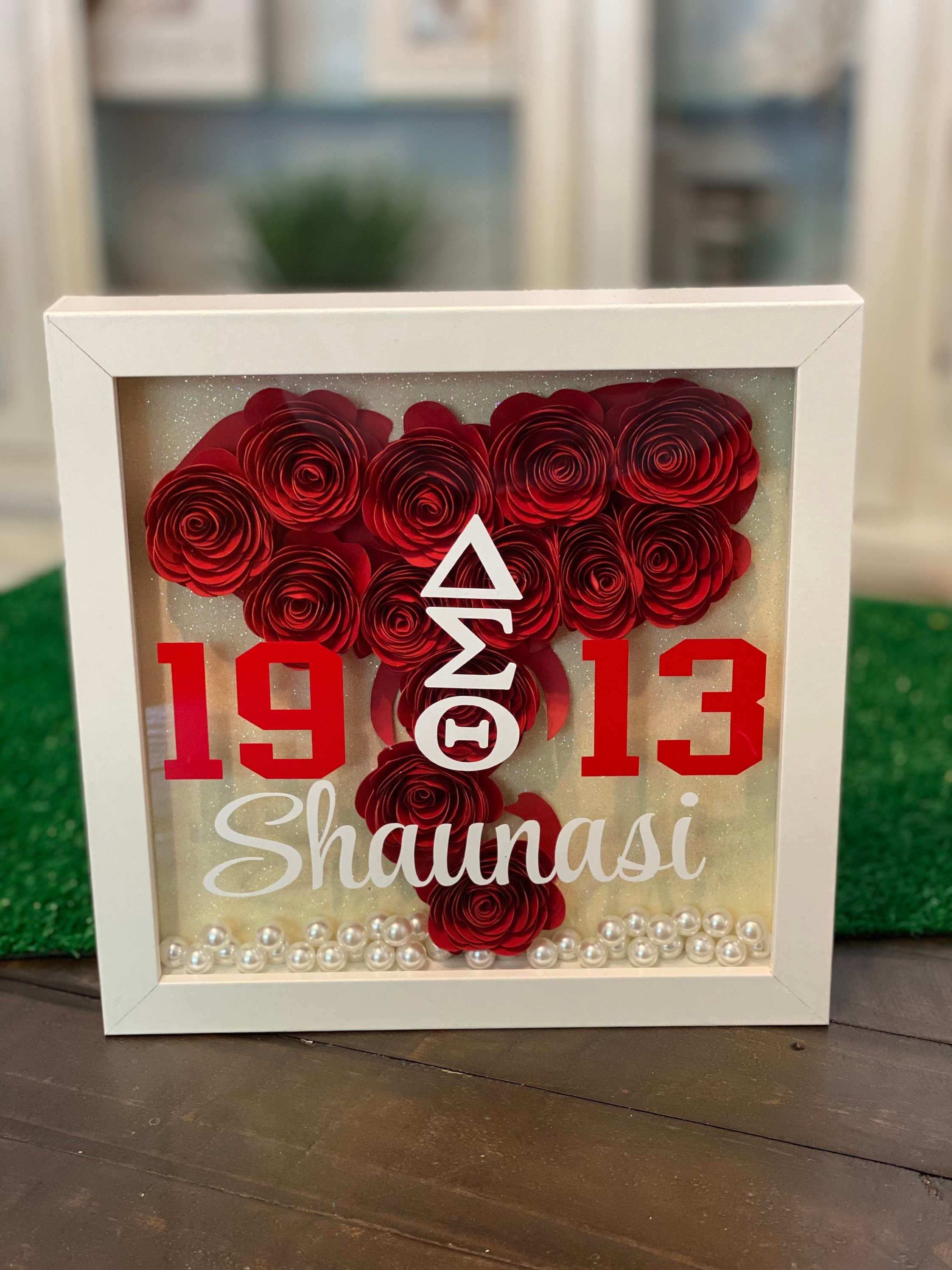 8x8 Sorority Shadow Boxes - Etsy