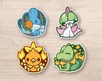 Mudkip Stickers - Etsy
