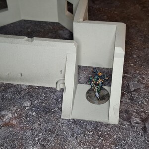 Large Bunker Type01 Building. Killteam and Wargaming Terrain. Matte ...