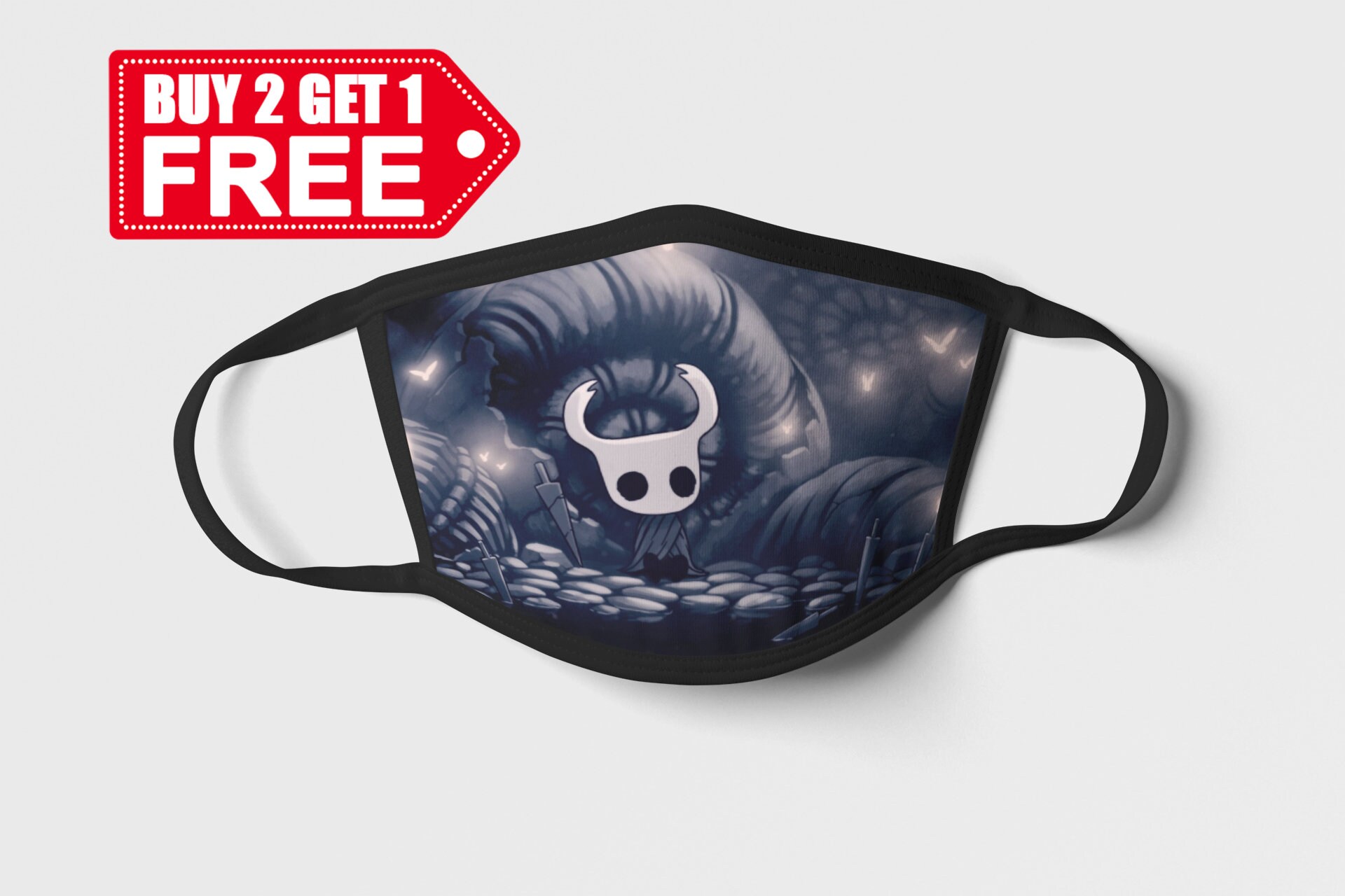 Hollow Knight Face Mask Video Game Mask Reusable Washable | Etsy
